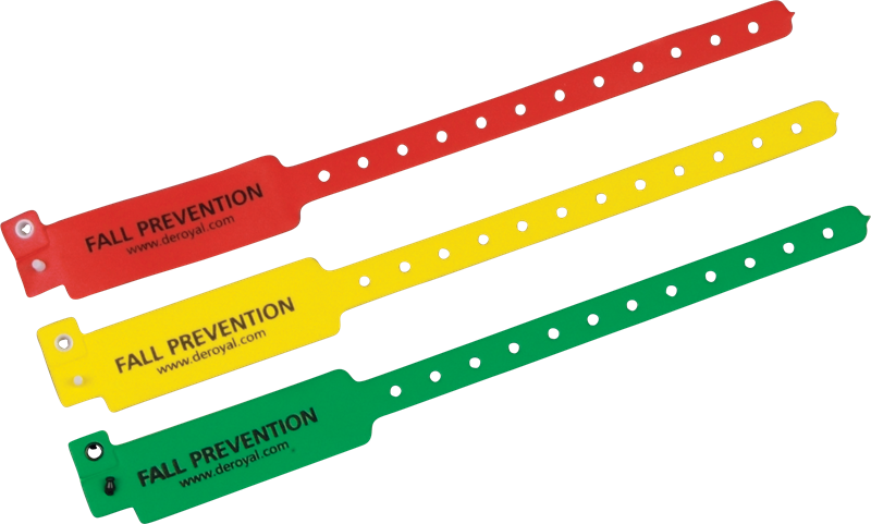 DeRoyal Fall Prevention Wristbands - FREE Shipping