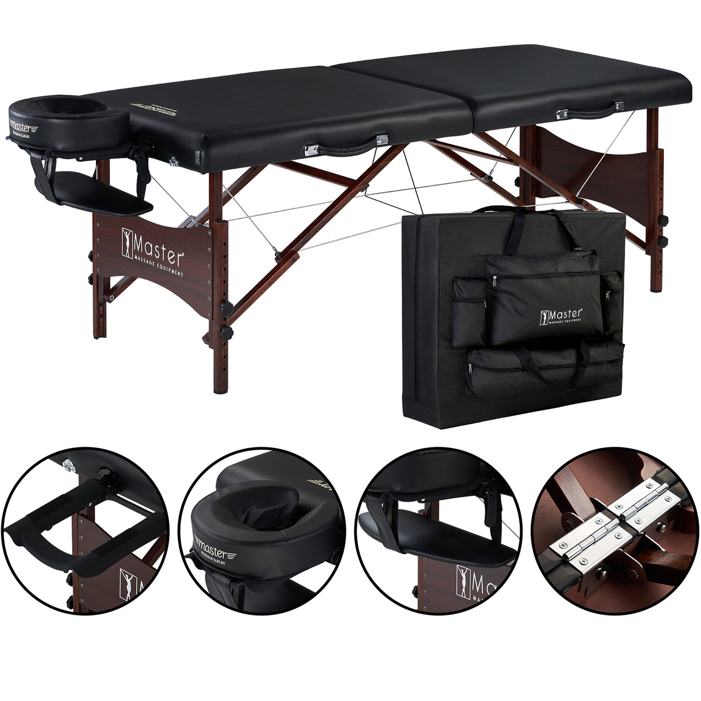 Heated Portable Massage Table for Professional Therapists, with ...