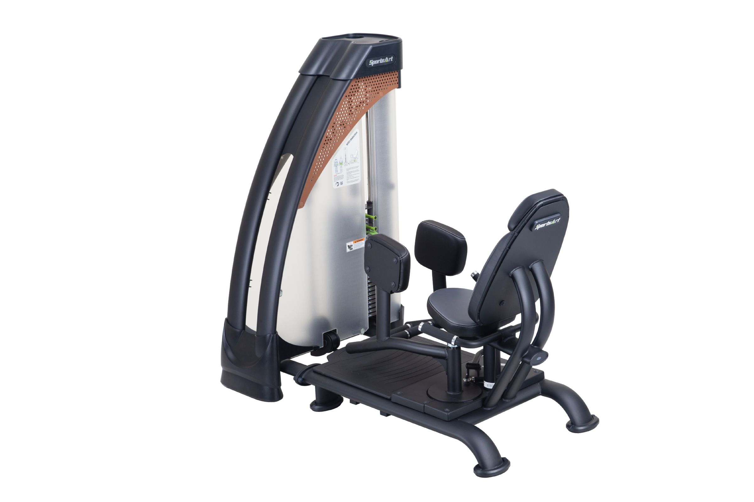 Hip Abduction Machine for Lower Body Training with 500 lbs. Weight ...