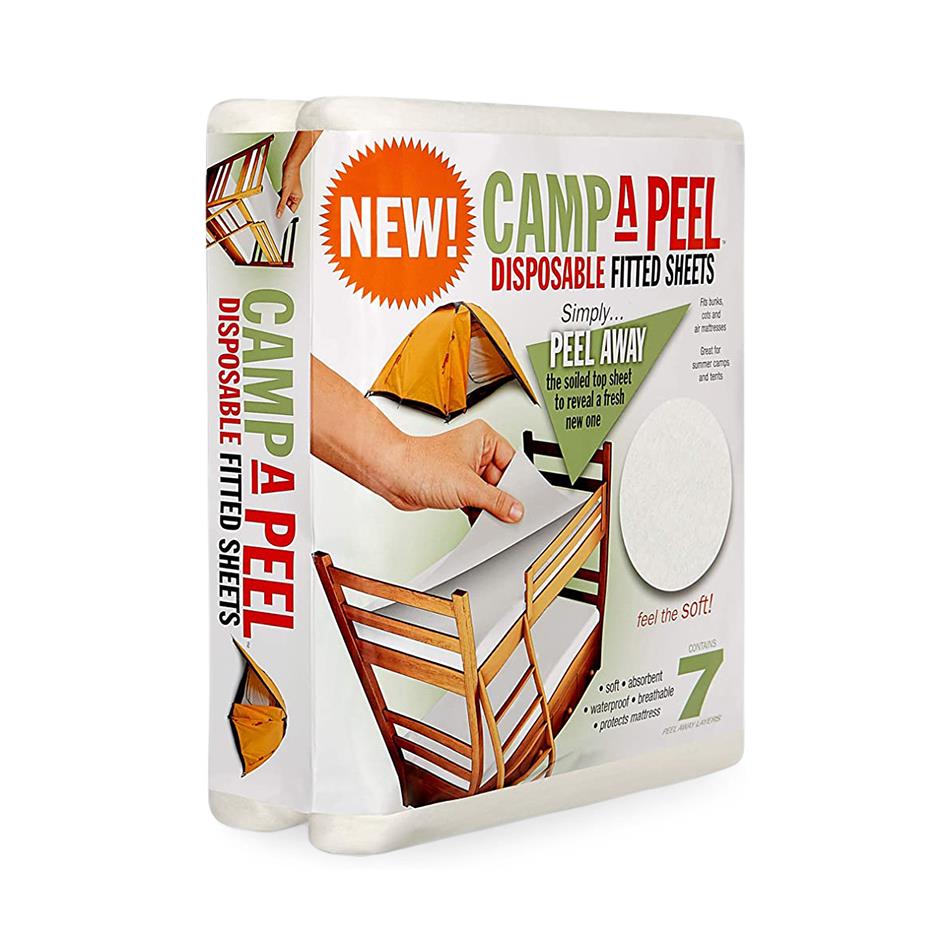 Disposable Bed Cover Sheet with Peel Away Design from Medline