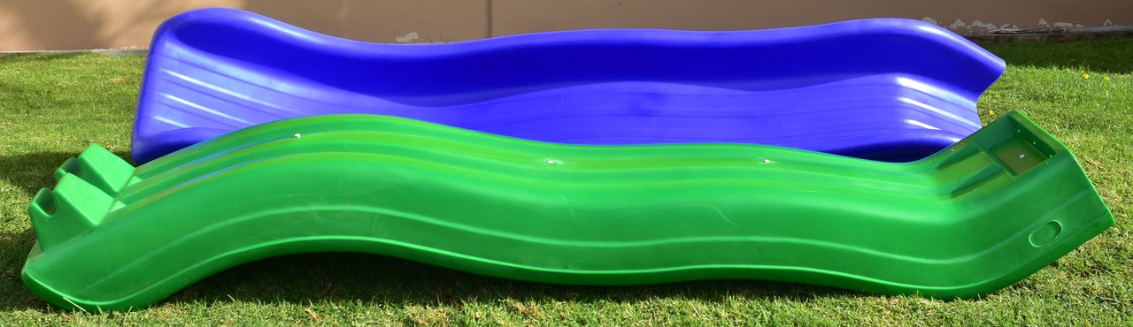 Jensen Swing Commercial Roto Molded Wave Slide