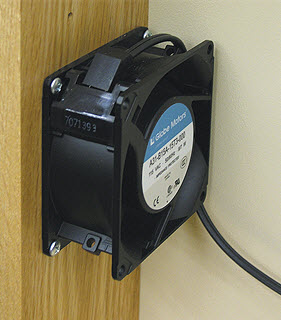 CFM Exhaust Fan for Omnimed Wall Desks and Computer Workstations