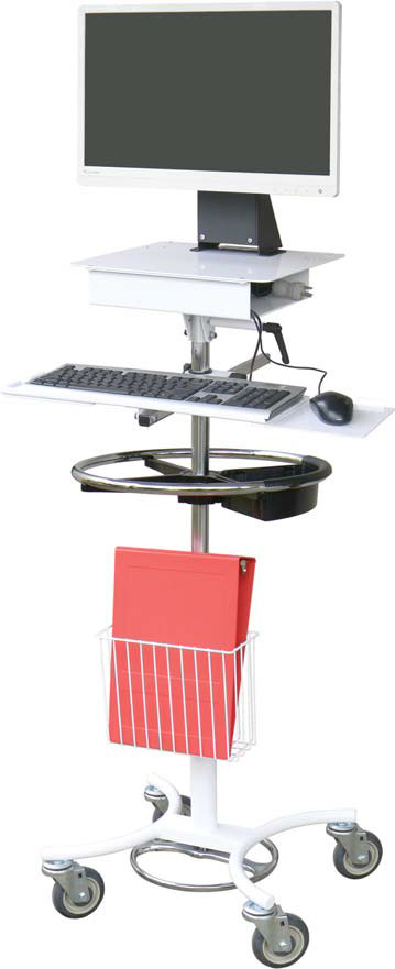 All-In-One Computer Stand Cart ON SALE - FREE Shipping