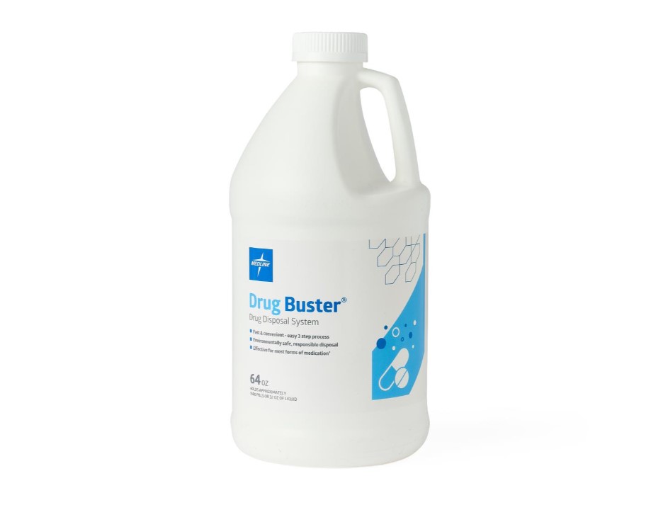 Medical Waste Disposal for Dissolving Pills - Drug Buster from Medline