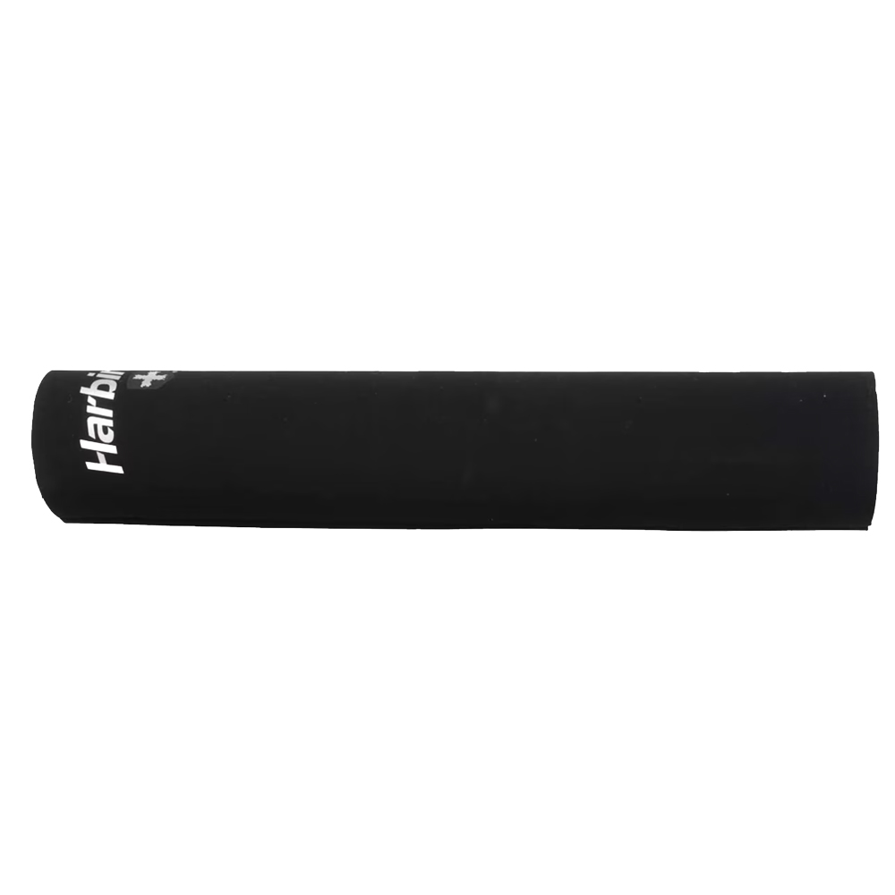 Olympic Barbell Pad - Black Foam Cushion Squat Pad - Hip Thrust Pad ...
