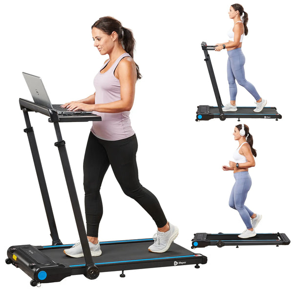 OmniFit Trimotion 3-in-1 Folding Treadmill for Walking, Jogging, and ...