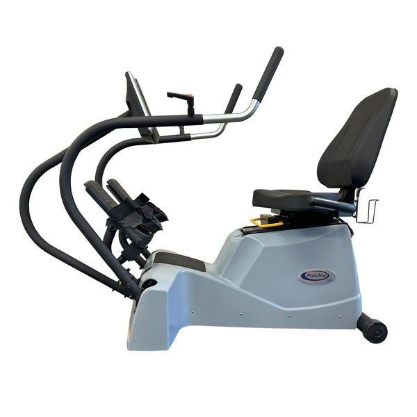 Recumbent Stepper Machine and Linear Cross Trainer with Fixed Wide Seat ...