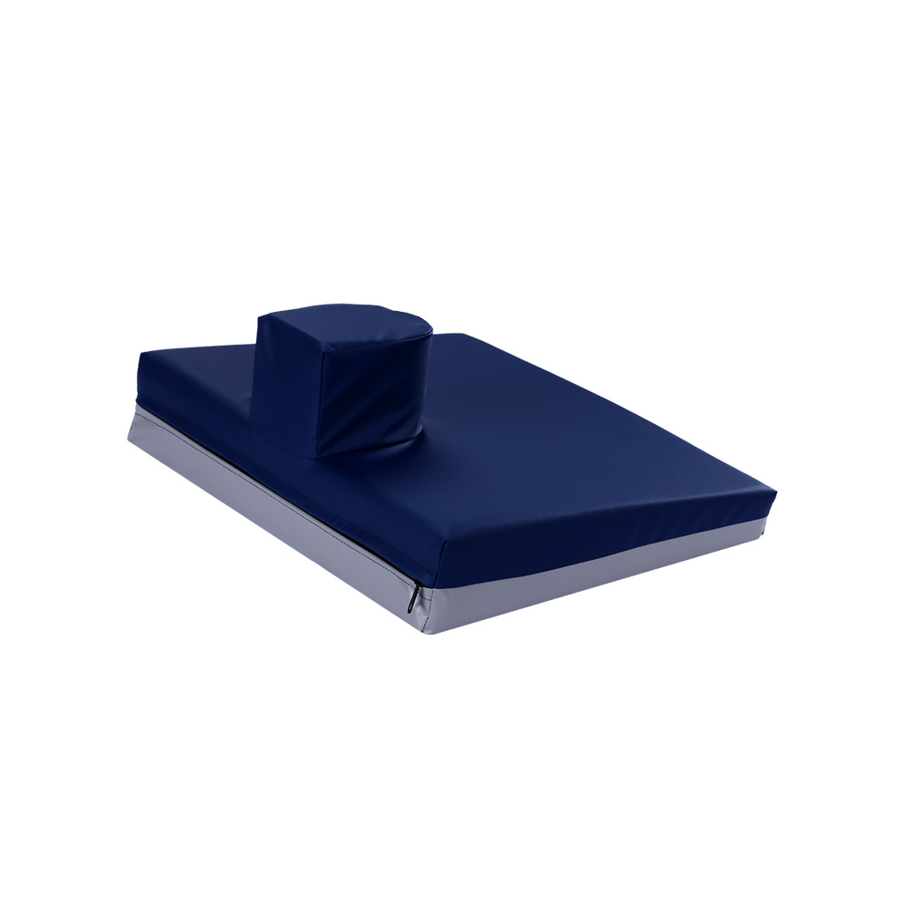 Pommel Wedge Leg Elevation Covered Wheelchair Cushion
