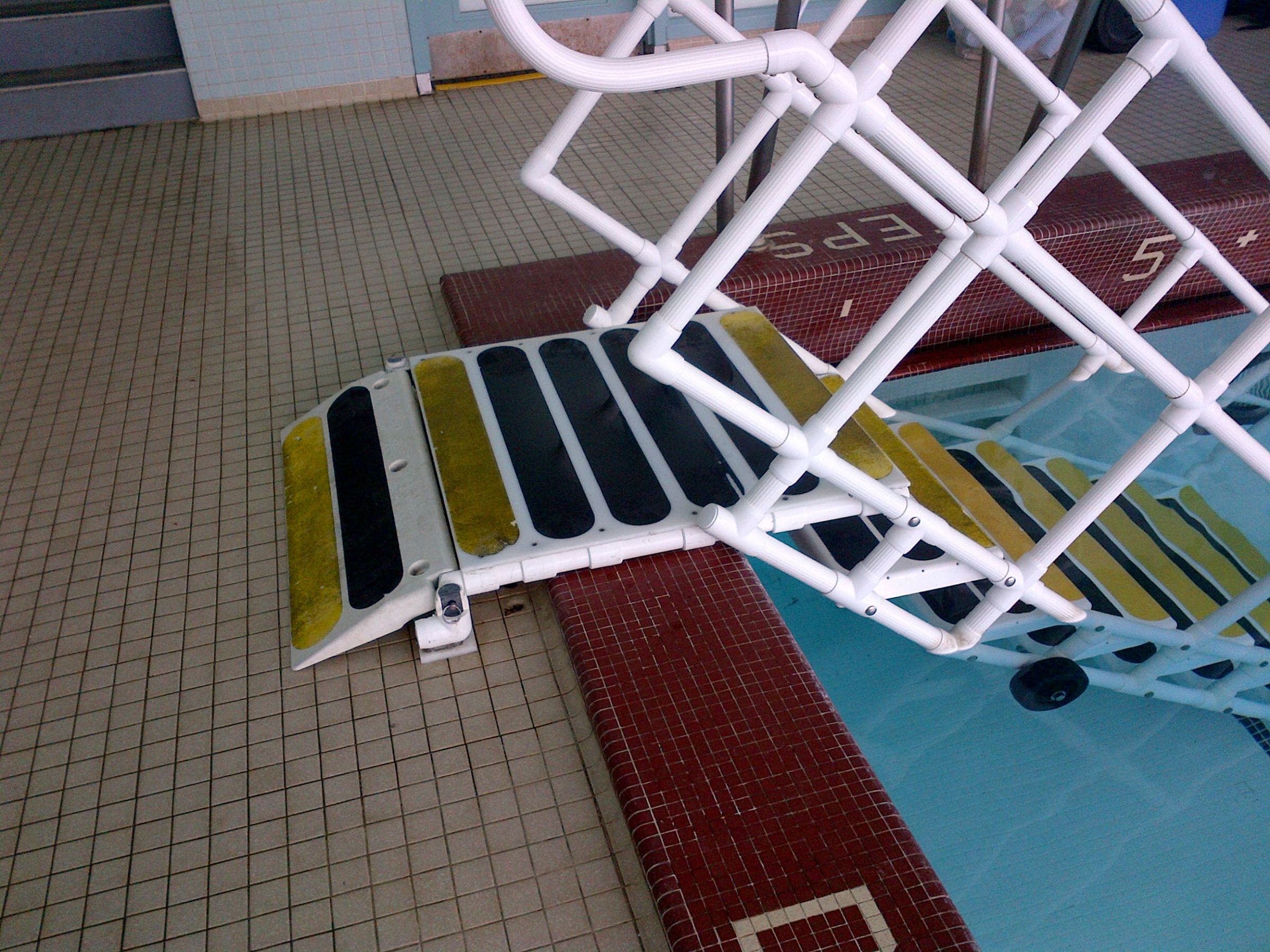 Parts and Options for AquaTrek Pool Access Step