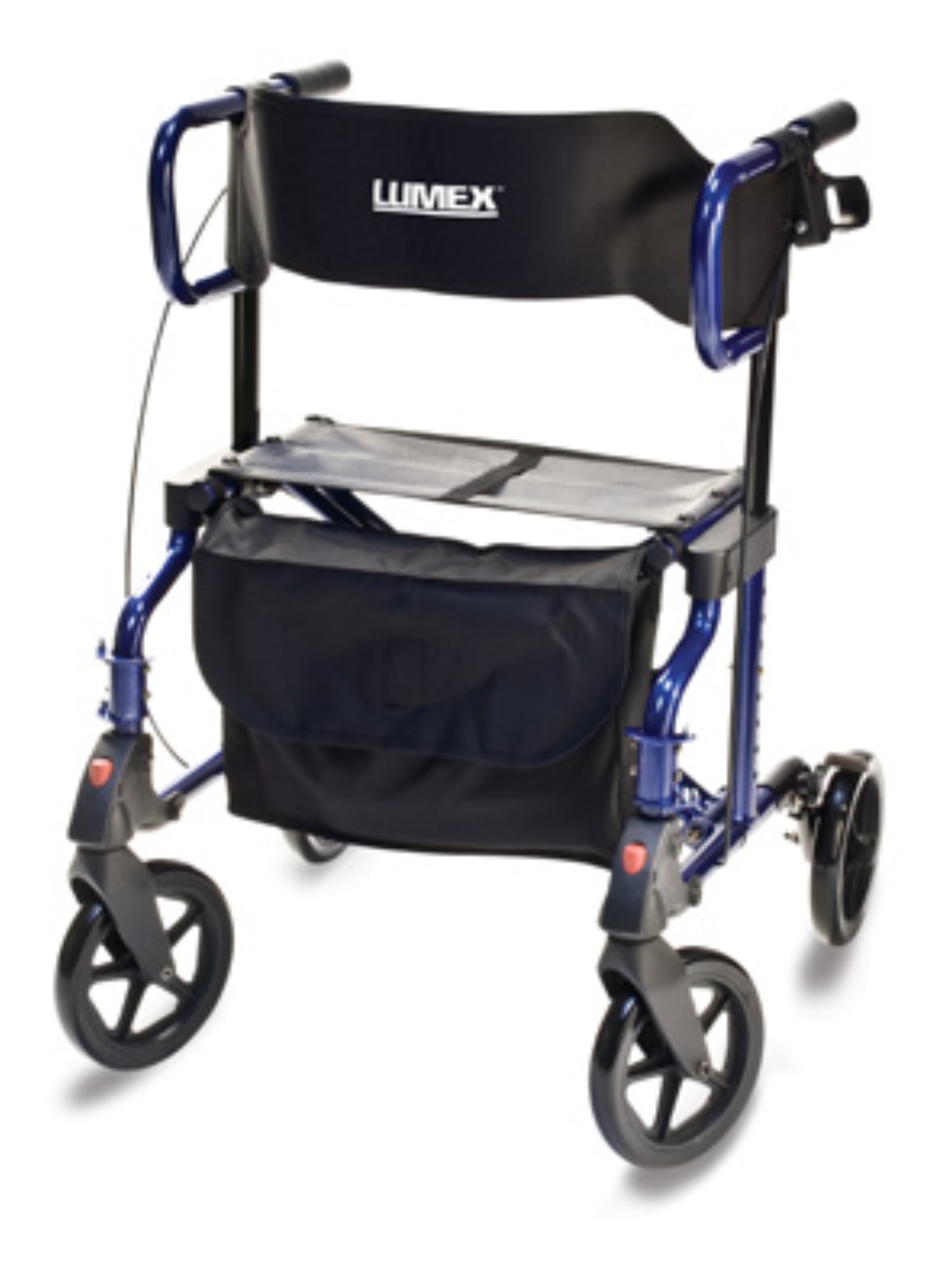 Lumex HybridLX Rollator Transport Chair - FREE Shipping