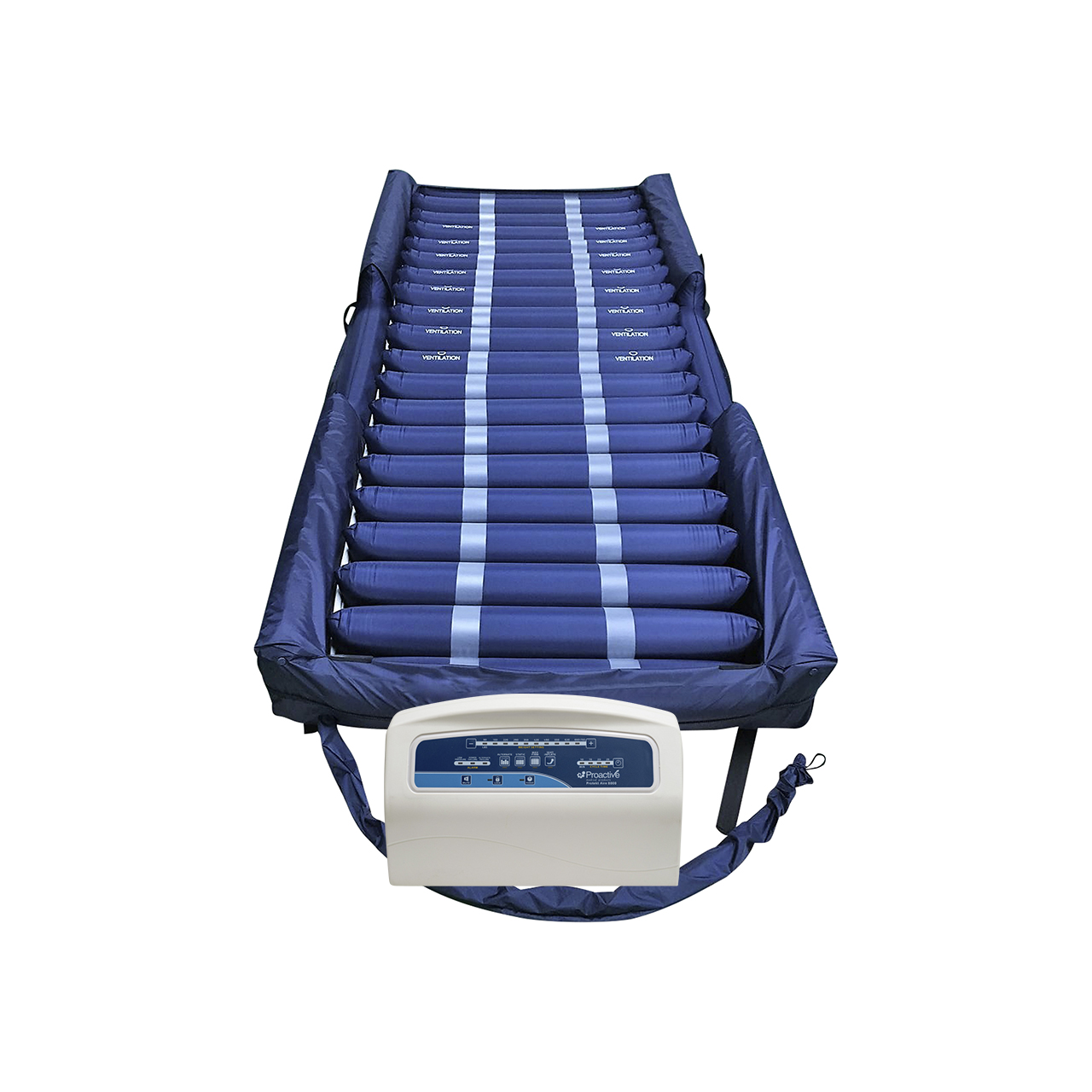 Bariatric Mattress with Alternating Pressure and Raised Side Bolsters ...