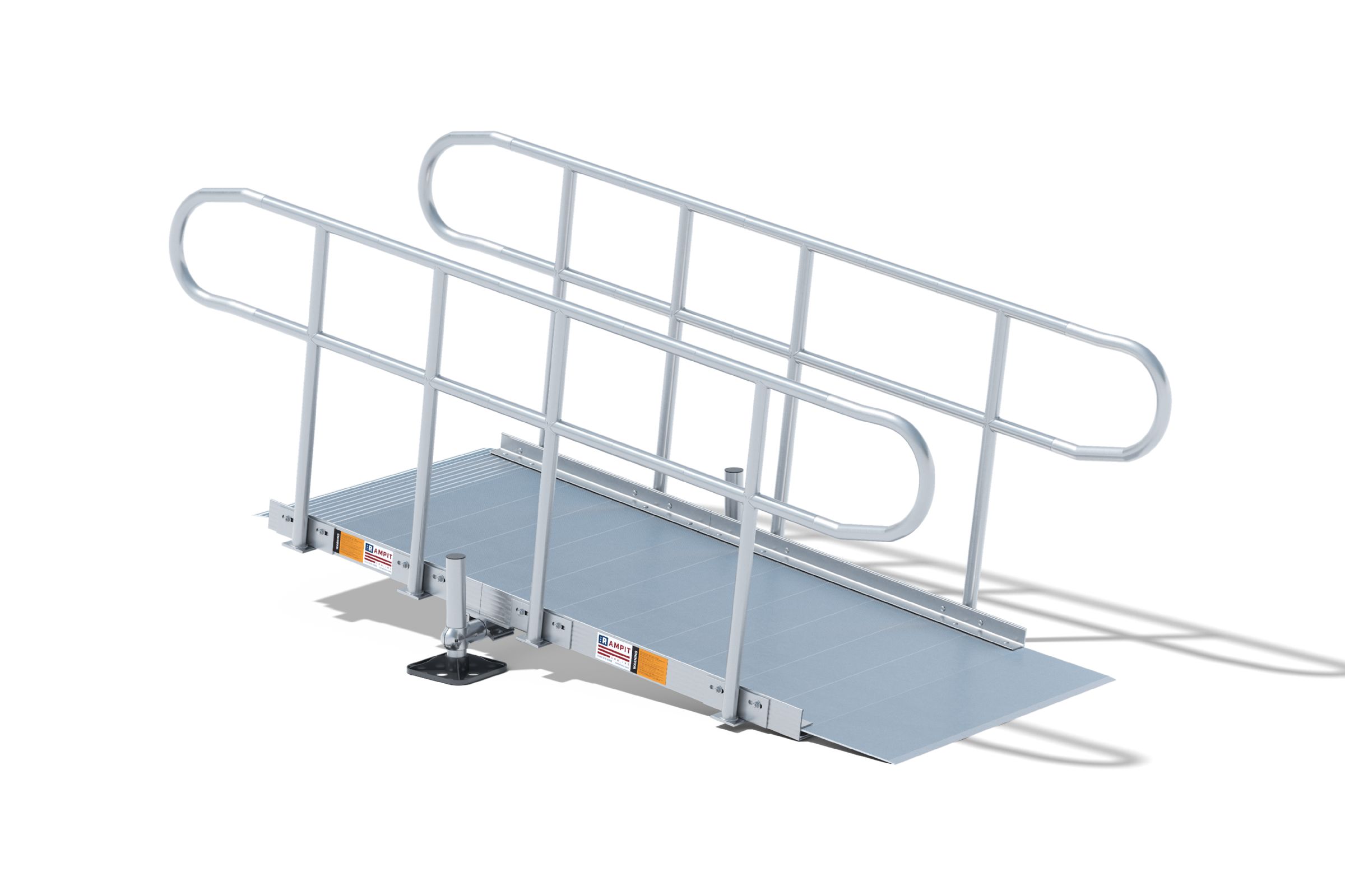Aluminum Ramp System for Accessible Home Entry by Rampit USA - 48 Inch ...