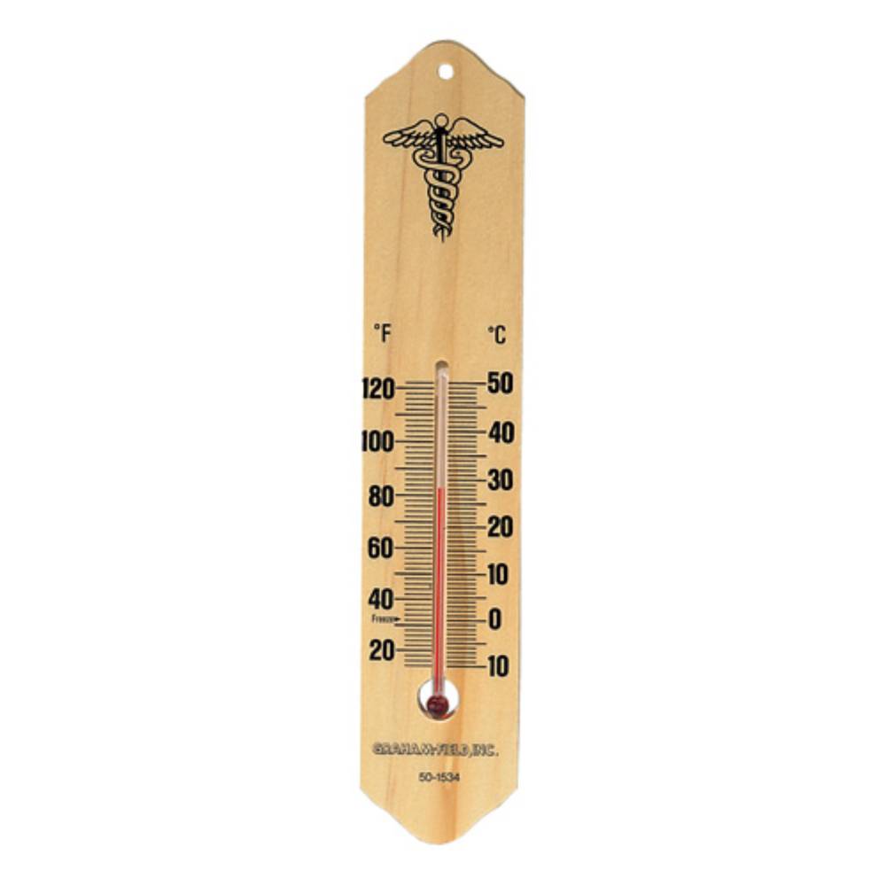 Indoor Room Thermometer | Wall-Mounted Analog Temperature Gauge for ...