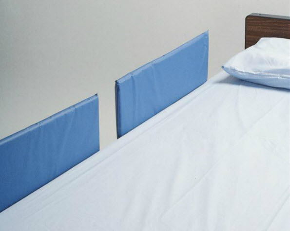 Skil-Care Split-Rail Vinyl Bed Rail Pads