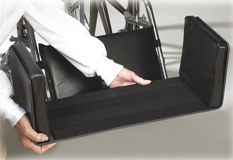 Footrest Extenders and Side-Kick Foot Positioner
