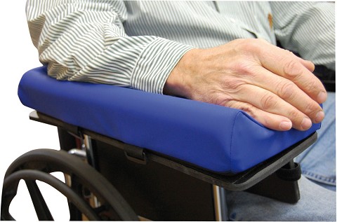 Mobile Arm Support Mount for Standard Wheelchair Armrests