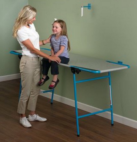Pediatric Polyester Covered Changing Table