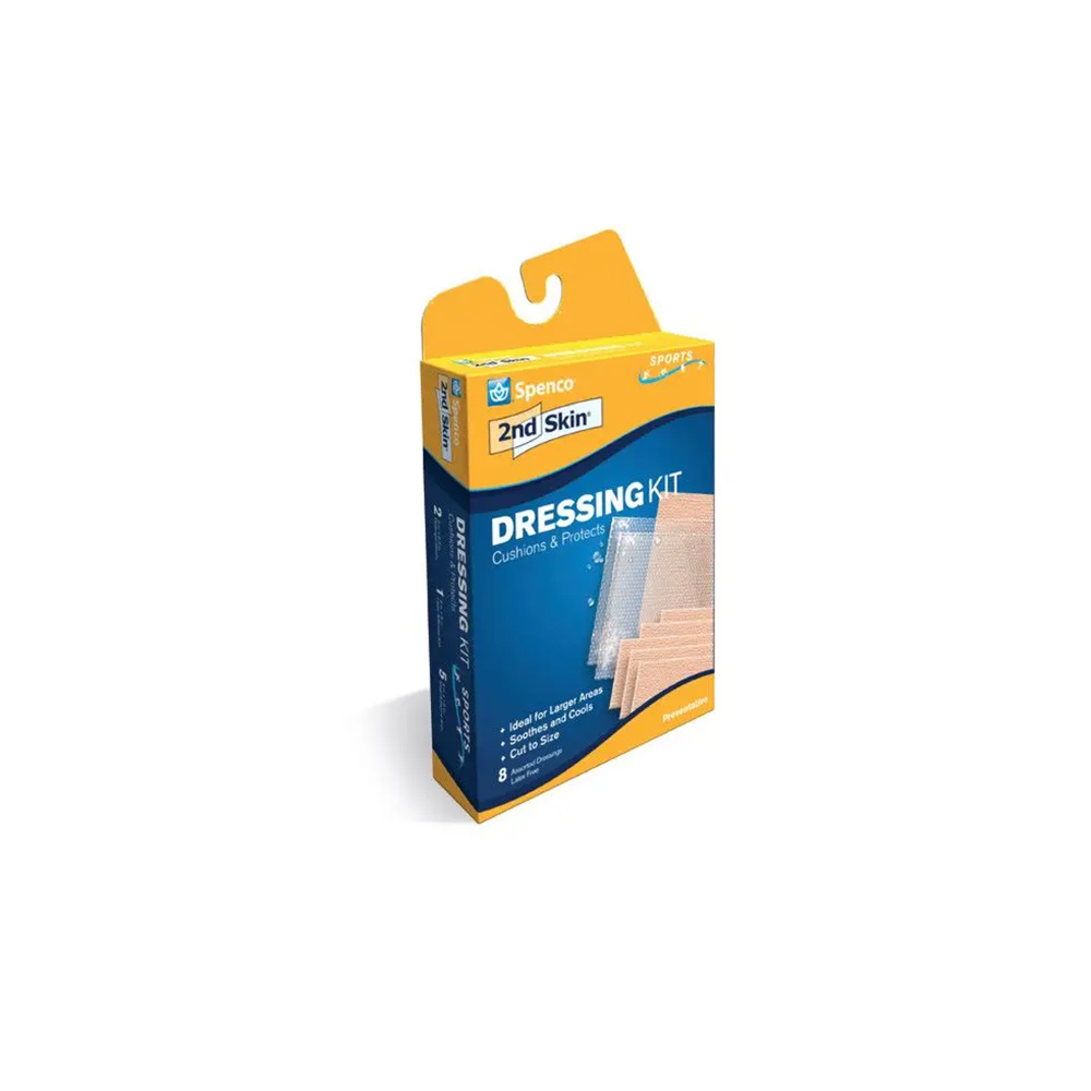 2nd Skin Dressing Kit with 39 sq in. Moist Pad Latex Free, Blister ...