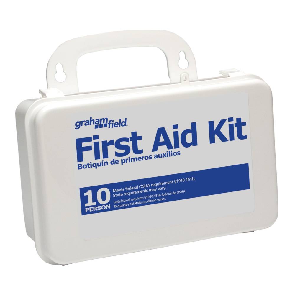 Stocked First Aid Kit | Car, Travel, Camping, Workplace - 10, 25, 50 ...