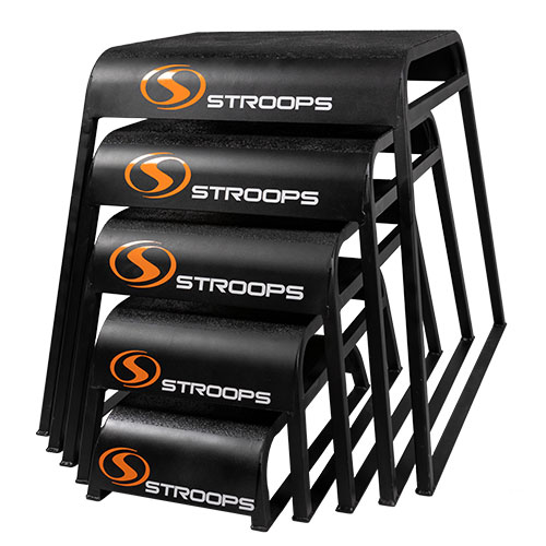 Plyometric Jump Box - Stackable Plyo Boxes by Stroops