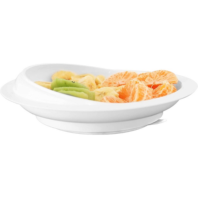 Suction Plate with Raised Edge - Adaptive Equipment for Eating by Kmina