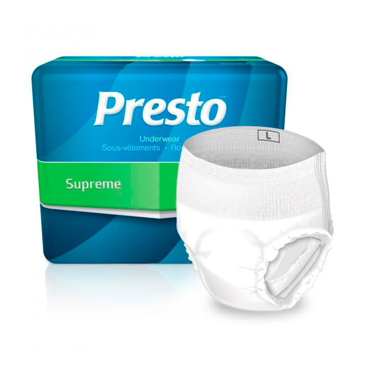 Supreme Classic Protective Underwear - Heavy Absorbency Unisex ...