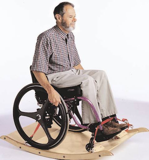 TherAdapt Wheelchair Platform Rockers - FREE Shipping
