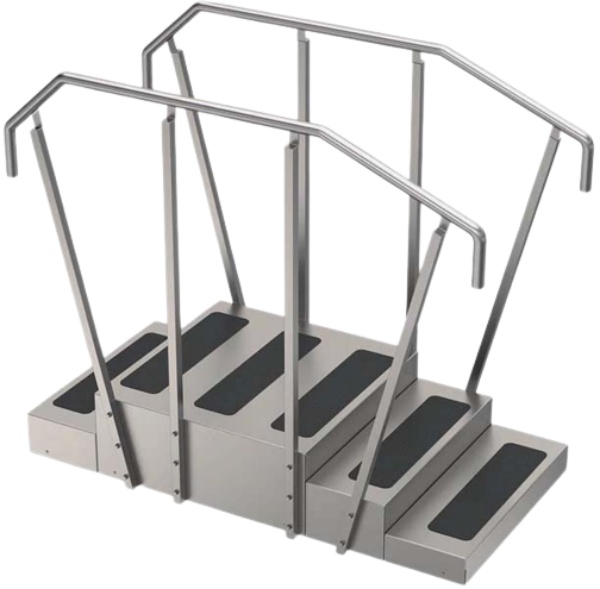 Custom Training Stairs for Physical Therapy and Rehabilitation by Whitehall