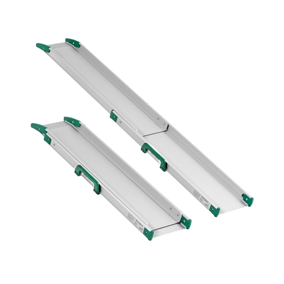 Stepless Telescoping Portable Wheelchair Ramps