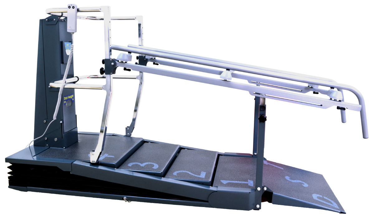 Training Stairs Ramp for Physical Therapy with Height Adjustable ...