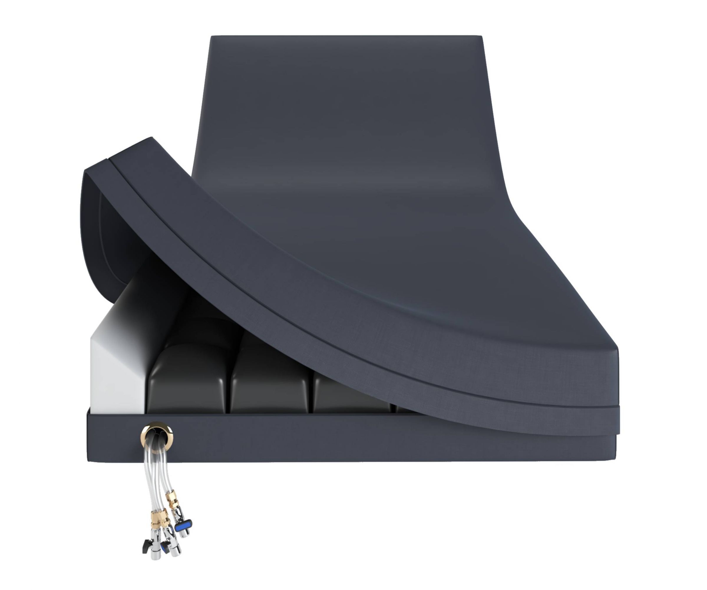 United Safety Pressure Redistribution Mattress with Raised Perimeter