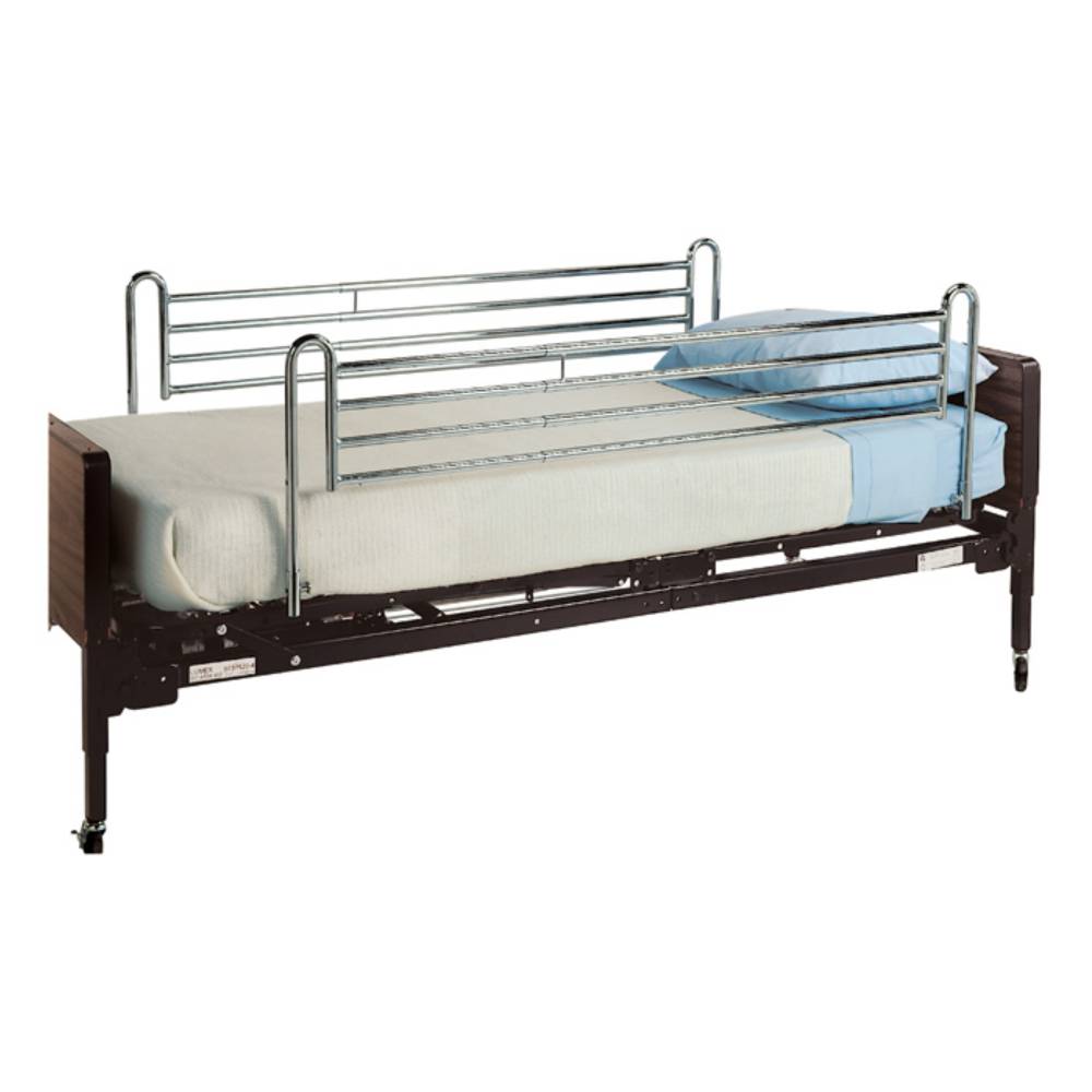 Bedside Rail | Safety Bed Rails with Telescoping Chrome Steel and Tool ...