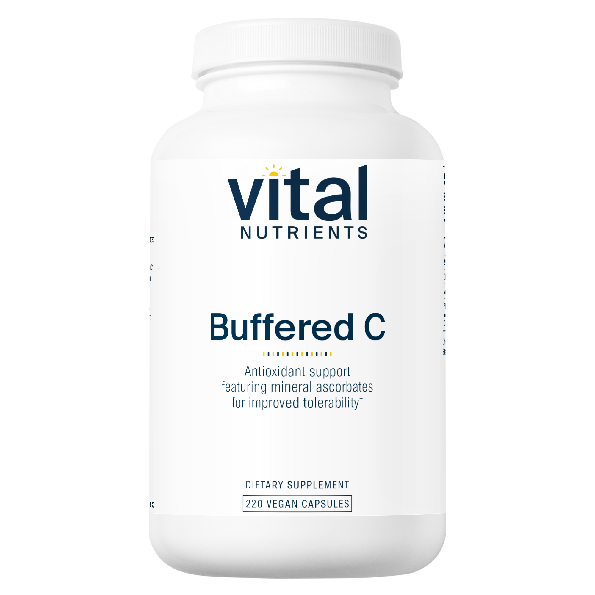 Vital Nutrients Buffered C Gentle Vitamin C Supplement