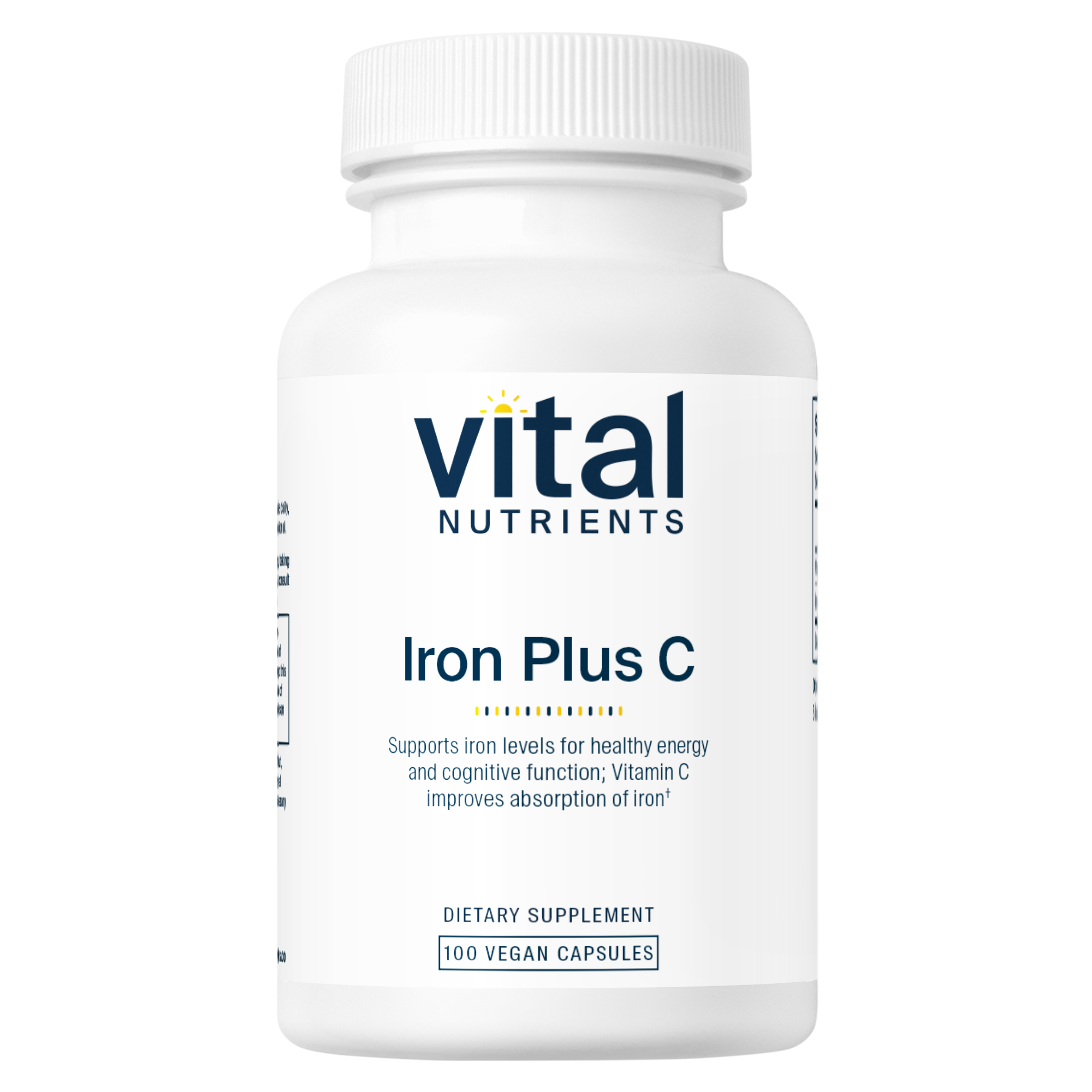Iron Plus C Vitamin Nutrient for Body Health