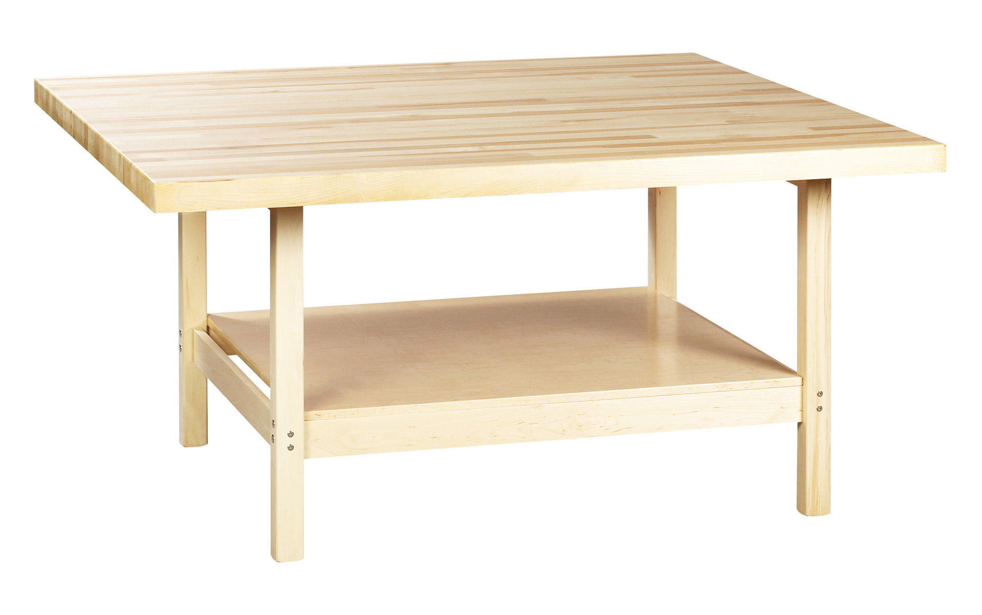 4-Person Maple Top Workbench FOR SALE - FREE Shipping
