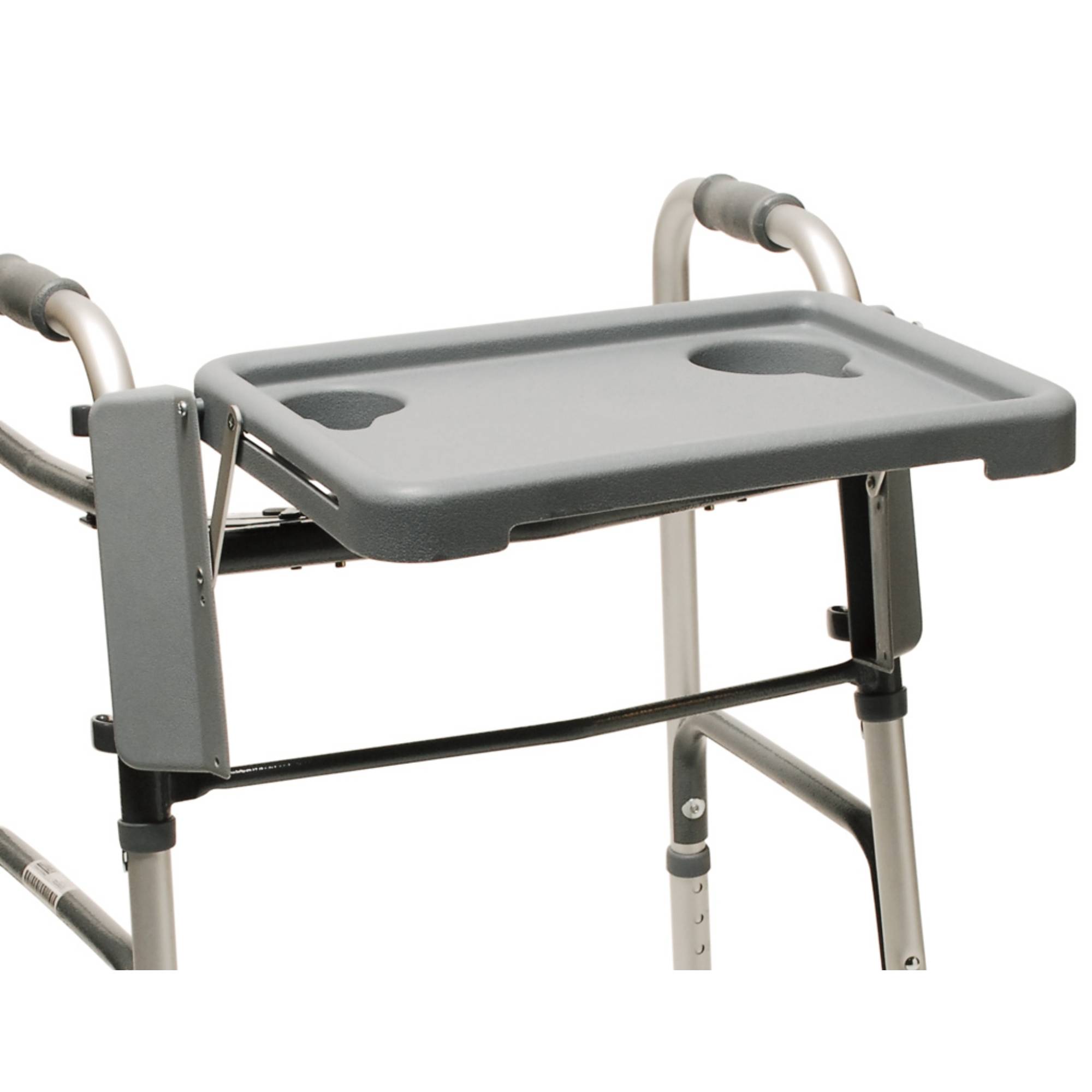 Walker Tray with Shelf Clips and Cup Holders for Lumex Walkers