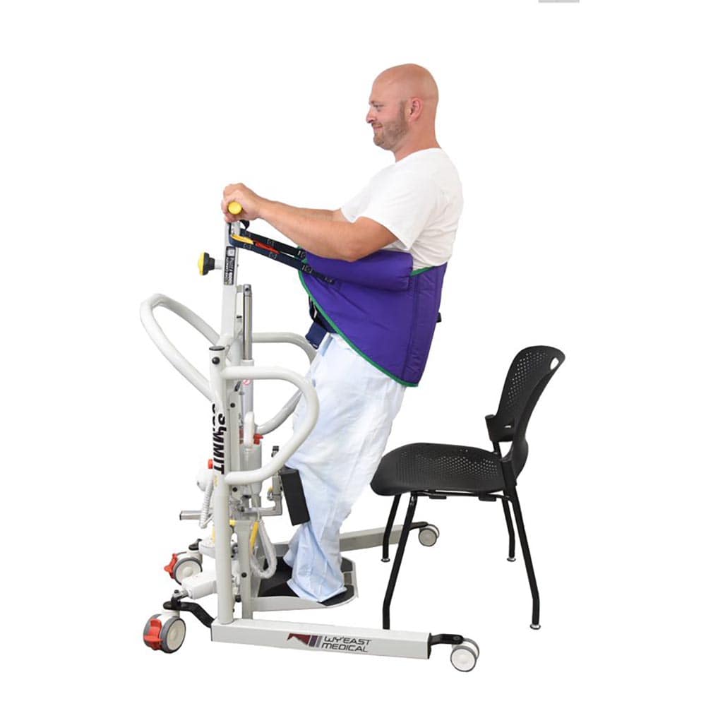 Patient Lift Harness for Sit to Stand Lifts with Wipe Down Material