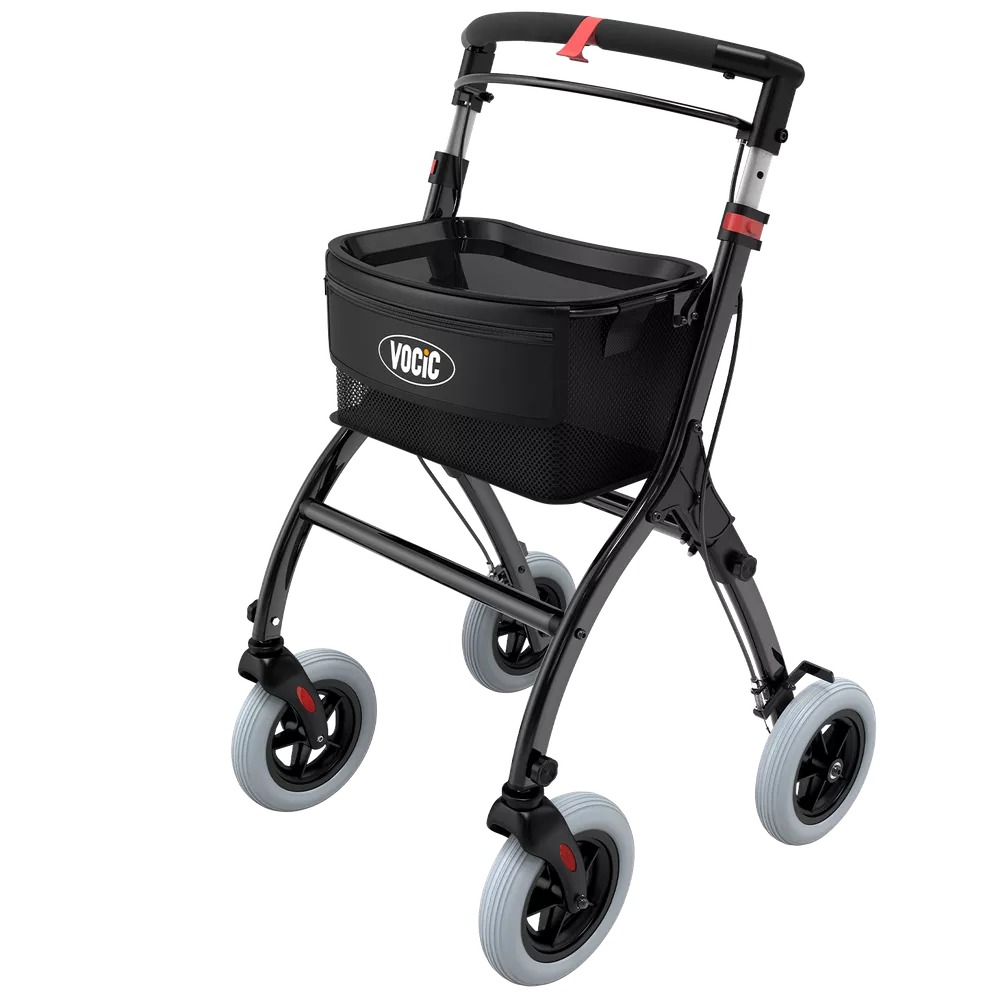 VOCIC Z32 Narrow Folding Rollator - FREE Shipping