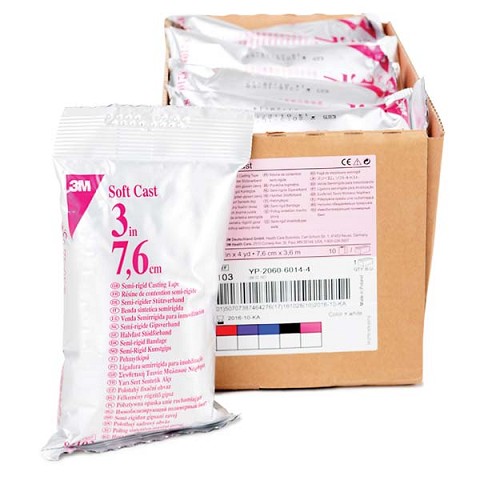 Softcast 3M Semi-Rigid Casting Tape for Limb Injuries