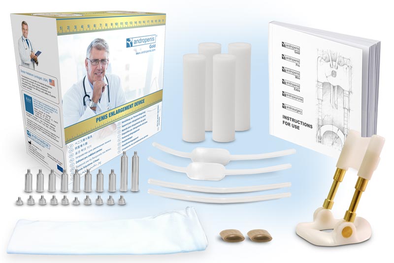 Andropenis Gold - 24K Gold Plated Penis Extender