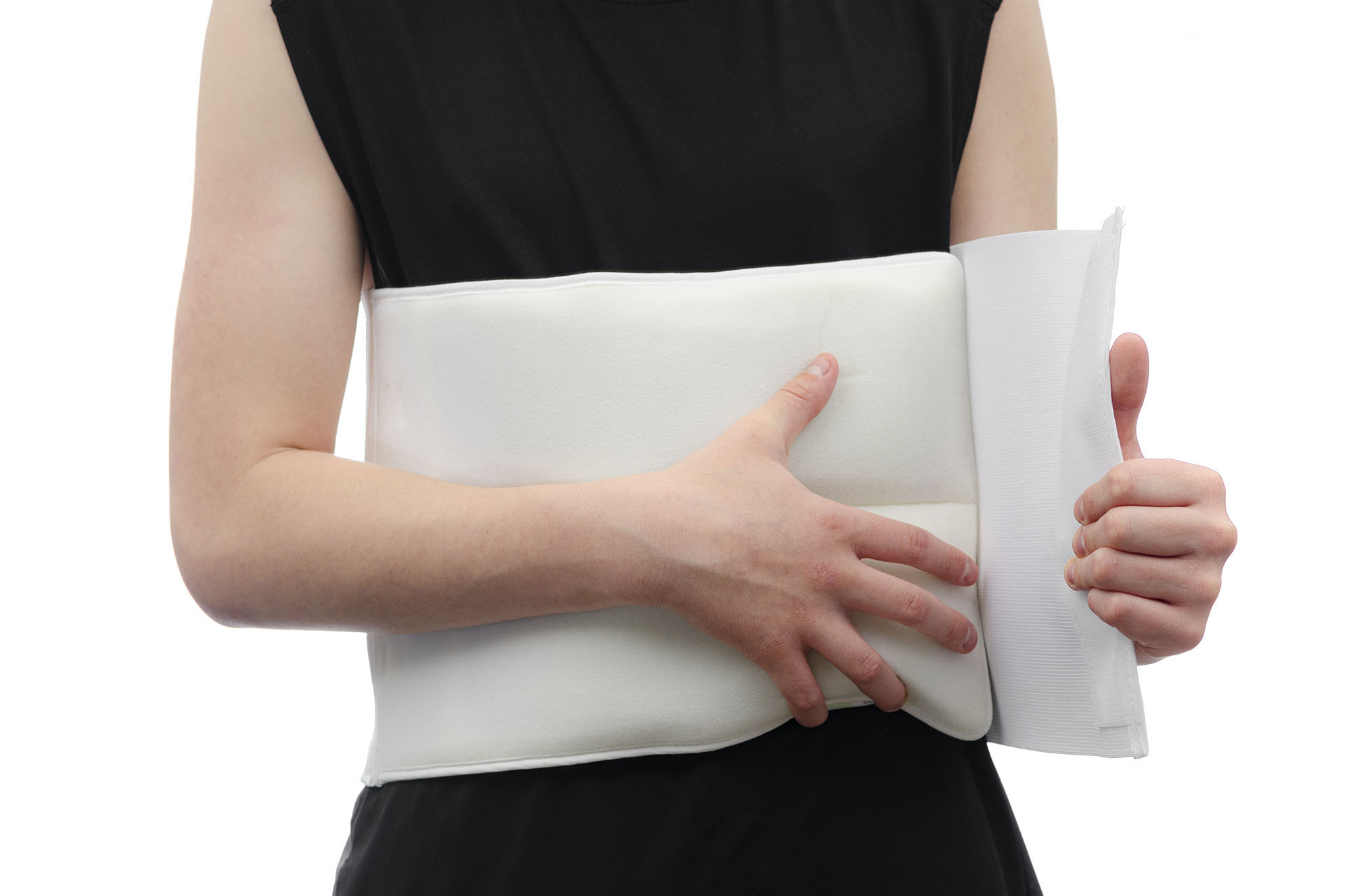 Cold Therapy Binder Wrap | Adjustable Chest & Abdominal Compression ...