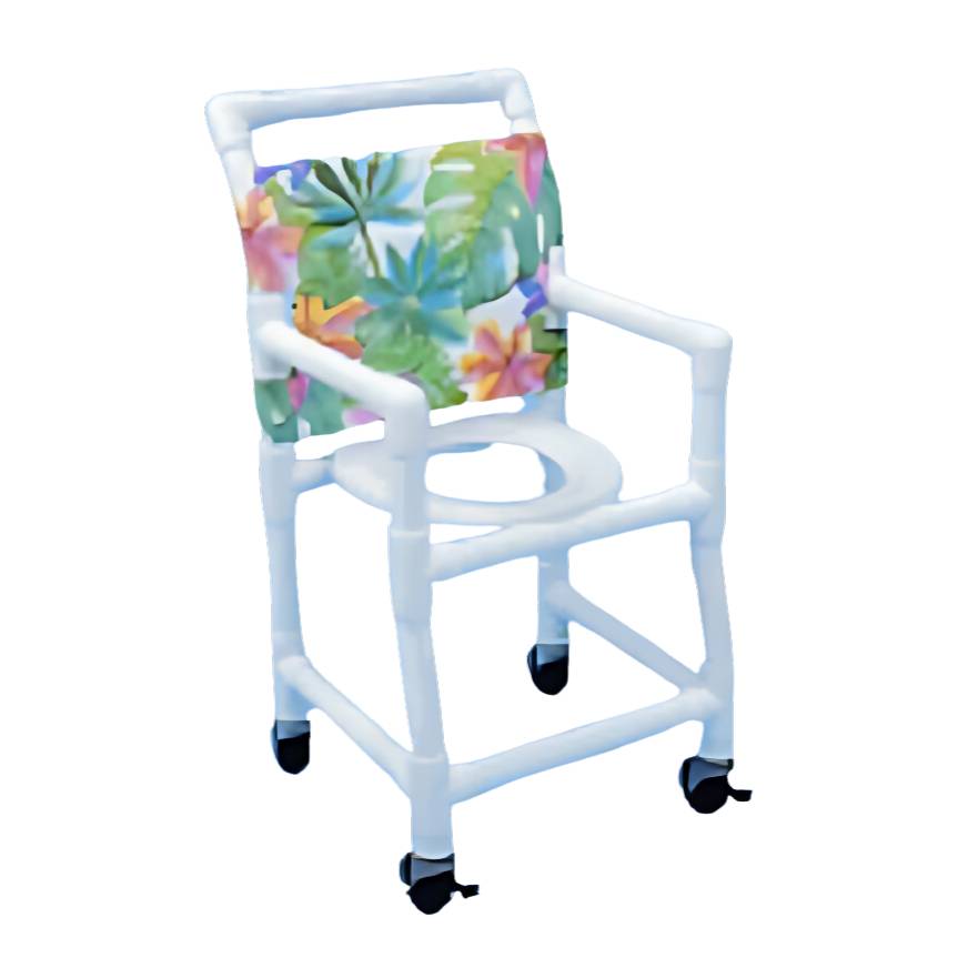 Pediatric Shower Commode Chair with 300 lbs. Capacity and Heavy Duty ...