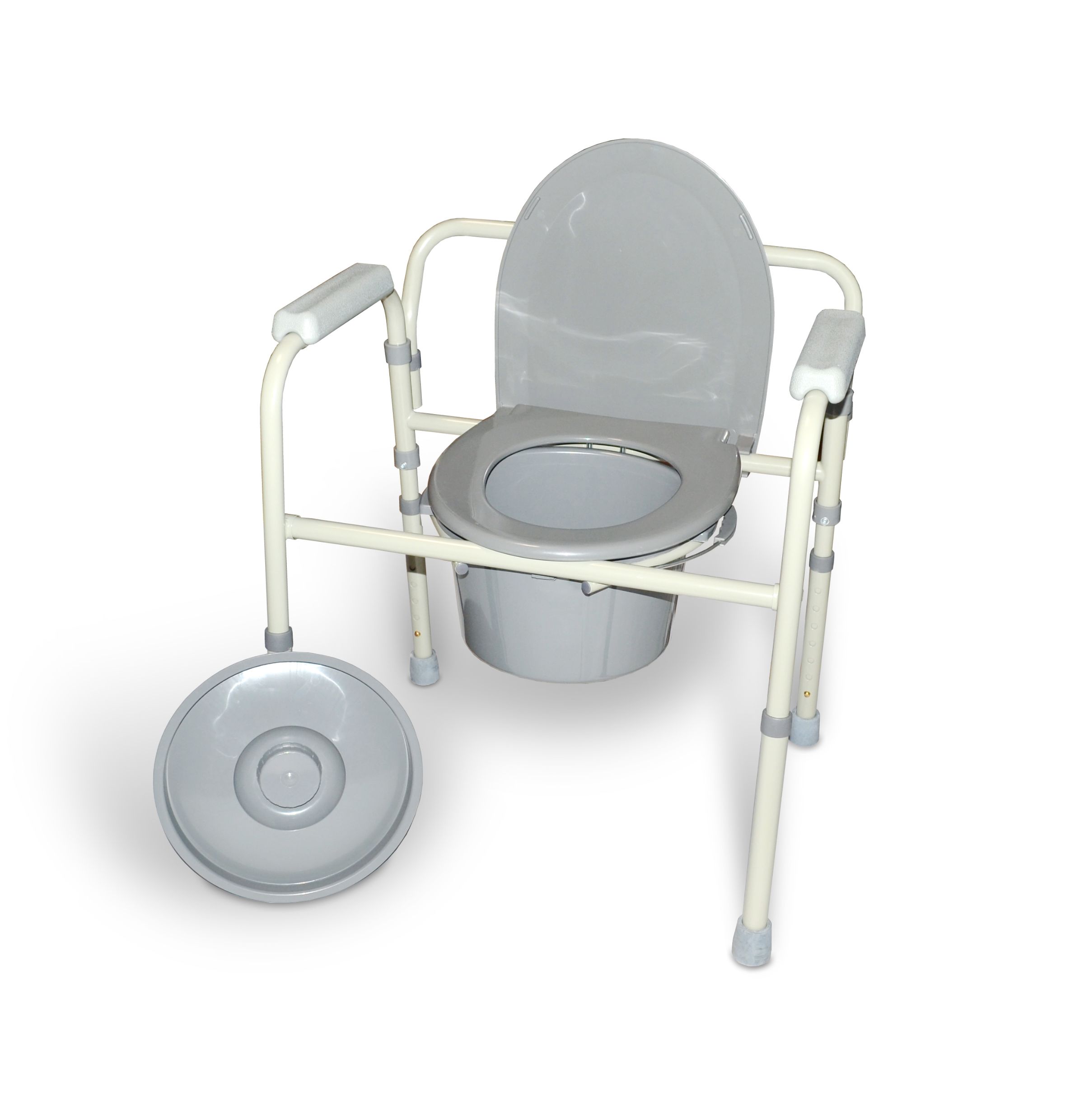 3-in-1 Folding Commode Chair by Alex Orthopedic
