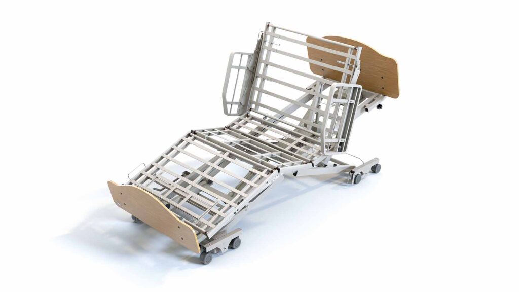 Invacare Hospital Bed Fully Adjustable with Backlit Handheld Control ...