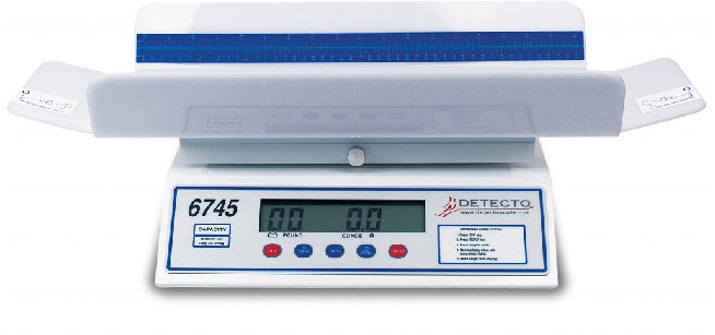 Rolling Baby Scale Cart for Portable Infant Scales