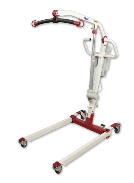 Portable Patient Lift by Span America - 400 lb Weight Capacity, Folds ...