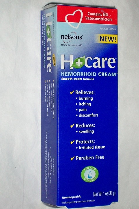Nelsons H+Care Hemorrhoid Cream - FREE Shipping