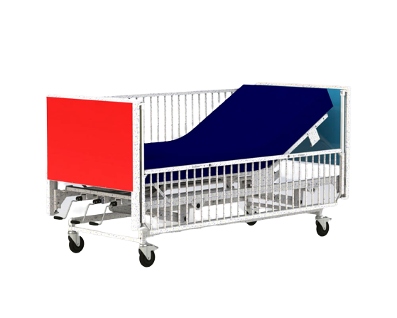 Pediatric Stockton Bed with Manual Adjustment by HARD Manufacturing ...