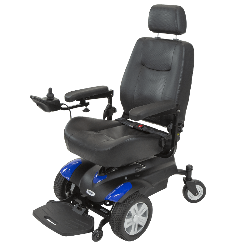 Power Wheelchair with 360 Degrees Joystick Controller - Model V by Vive ...