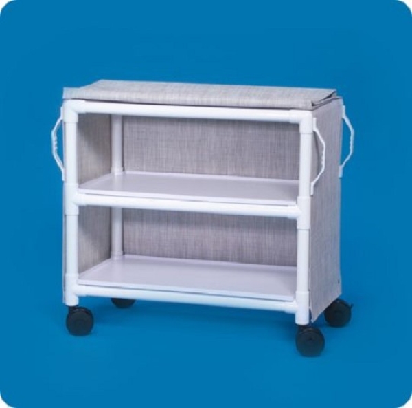 Deluxe Two Shelf Linen Carts BUY NOW - FREE Shipping